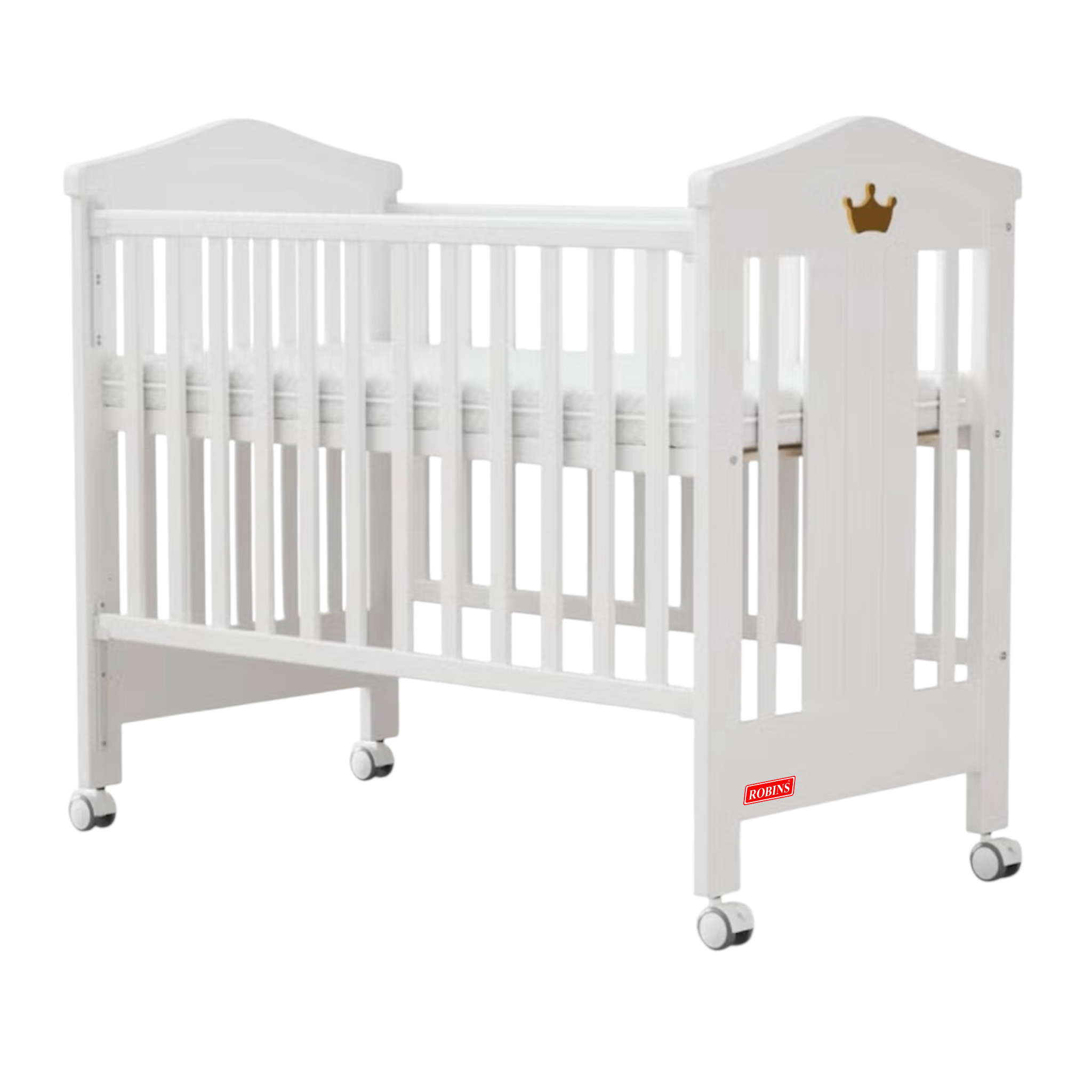 Robins Crown™ Baby Wooden Bed – Robins Baby Products
